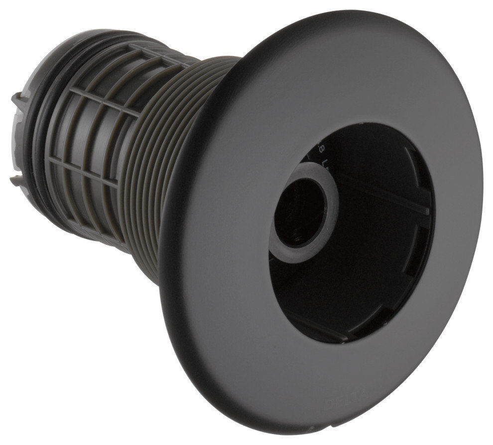Delta Hydrachoice Round Body Spray Trim Matte Black - Transitional ...