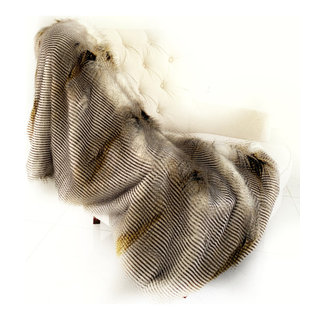 Gray, Beige and Gold Throw Blanket 108Lx90W Full, Queen- White, Gray ...