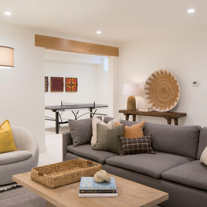 75 Shiplap Wall Basement Ideas You'll Love - April, 2025 | Houzz