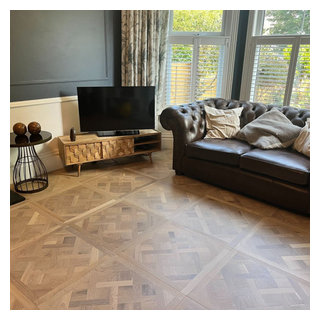 Versailles Panel Limed Oak Brushed Oiled 600 x 600mm - Farmhouse ...
