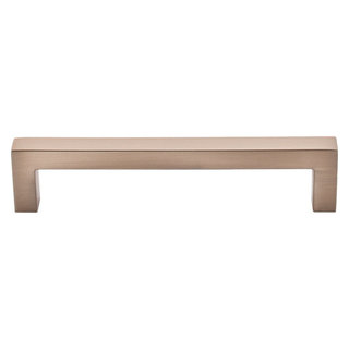 Square Bar Pull - Brushed Bronze, TKM1651 - Cabinet And Drawer Handle ...