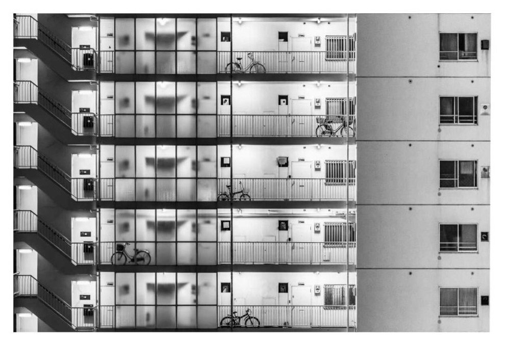 "Tokyo - Five Bikes" Digital Paper Print by Michael Jurek, 24"x17", 32 ...