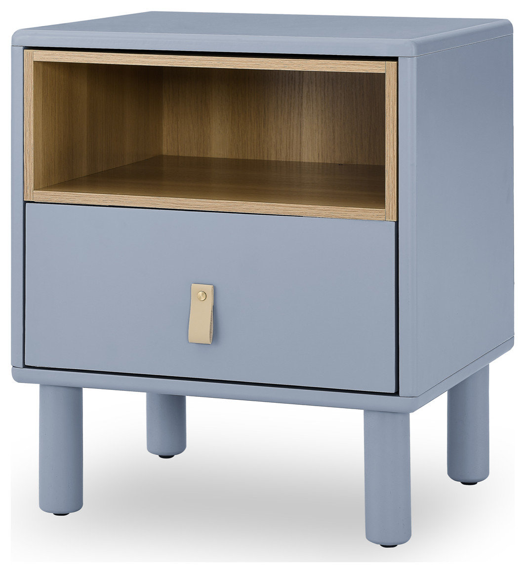TATEUS Single drawer bedside table, modern style bedside table ...