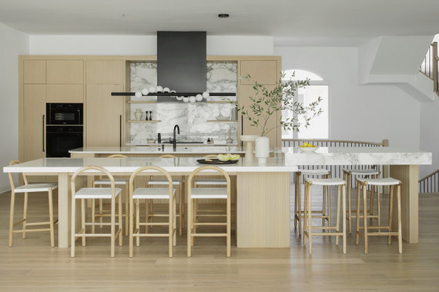 6 New Kitchens With Clever Island Seating Ideas