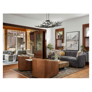 Historic 1913 Center Hall Craftsman Bungalow Renovation - Craftsman ...
