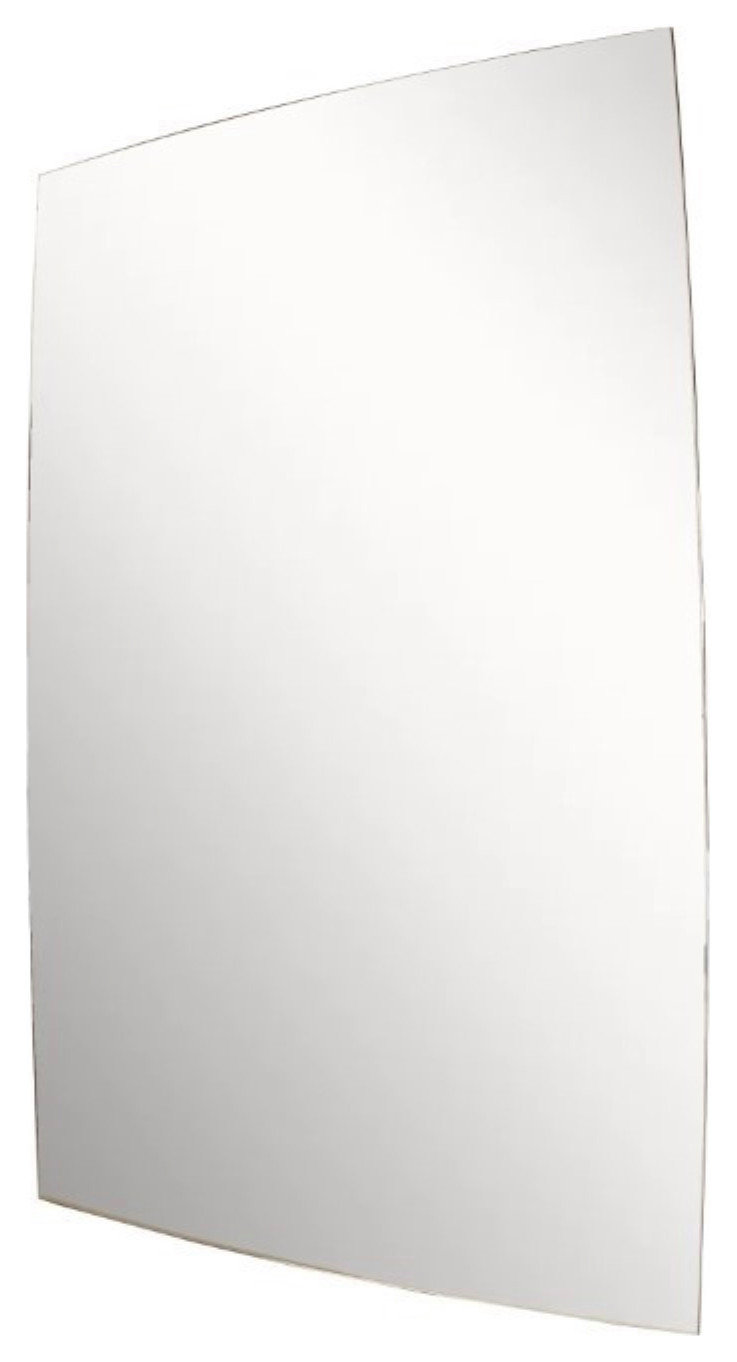 Rectangular Frameless Mirror - Contemporary - Bathroom Mirrors - by ...