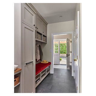 Mudroom, Kitchen, and Small Addition for Old Stone House - Transitional ...