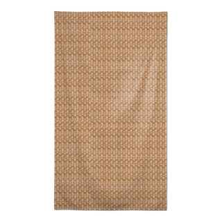 Leaves on Copper 58x102 Tablecloth, 58x102 - Contemporary - Tablecloths ...