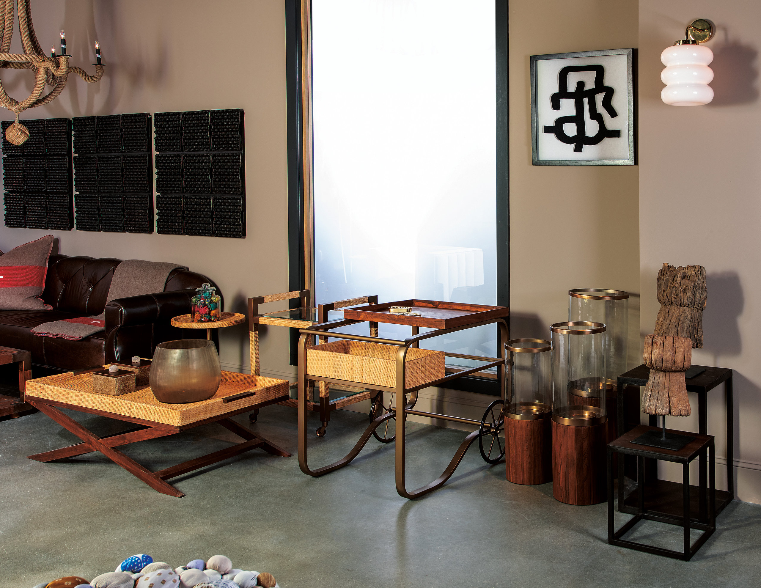 Glass Jar Decor With Textile Balls - Contemporary - Decorative Jars And ...