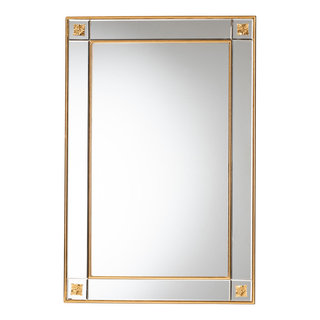 Ali Goldleaf Accent Wall Mirror - Contemporary - Wall Mirrors - by ...