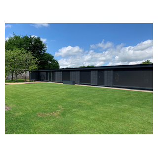 Pergolas and Power Screens manage solar gain in rural location ...