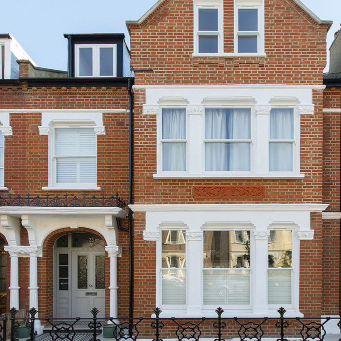 75 Beautiful Red House Exterior Ideas and Designs - June 2026 | Houzz UK