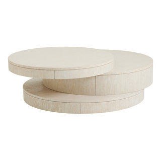 Ventana Round Cocktail Table - Beach Style - Coffee Tables - by ...