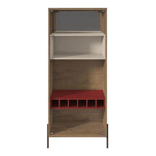 Joy Wine Cabinet, Red - Contemporary - Buffets And Sideboards - by ...