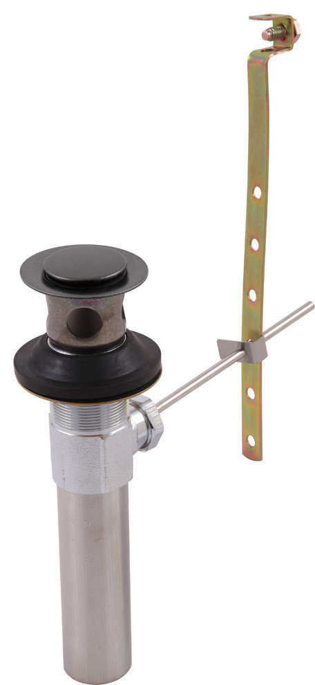 Delta Metal Lavatory Drain Assembly, Less Lift Rod, Polished Chrome ...