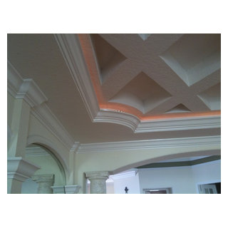 Custom Design: Trim, Ceilings, Columns & Crown Molding - Miami - by ...