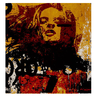 Babel Dark Pumpkin Wool Rug, 5'x8' - Contemporary - Area Rugs - by ...