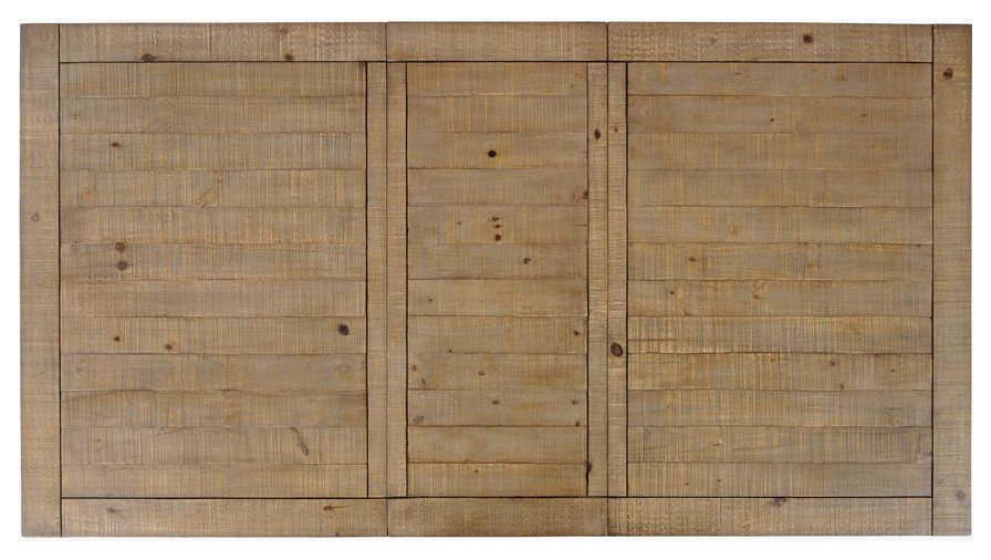 Distressed Pine Extension Top in Distressed Light Brown (Table Top only ...