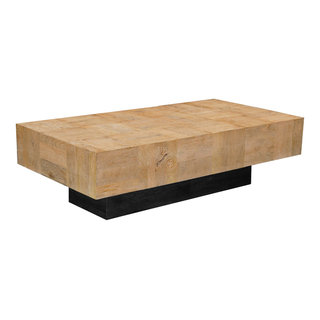 Camilla Solid Wood Coffee Table - Transitional - Coffee Tables - by ...
