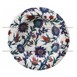 Tile Mural A LARGE TURKISH IZNIK POTTERY Backsplash, 8" Ceramic Matte ...