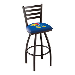 Holland L014 Kansas 30" Swivel Bar Stool - Black - Eclectic - Bar ...