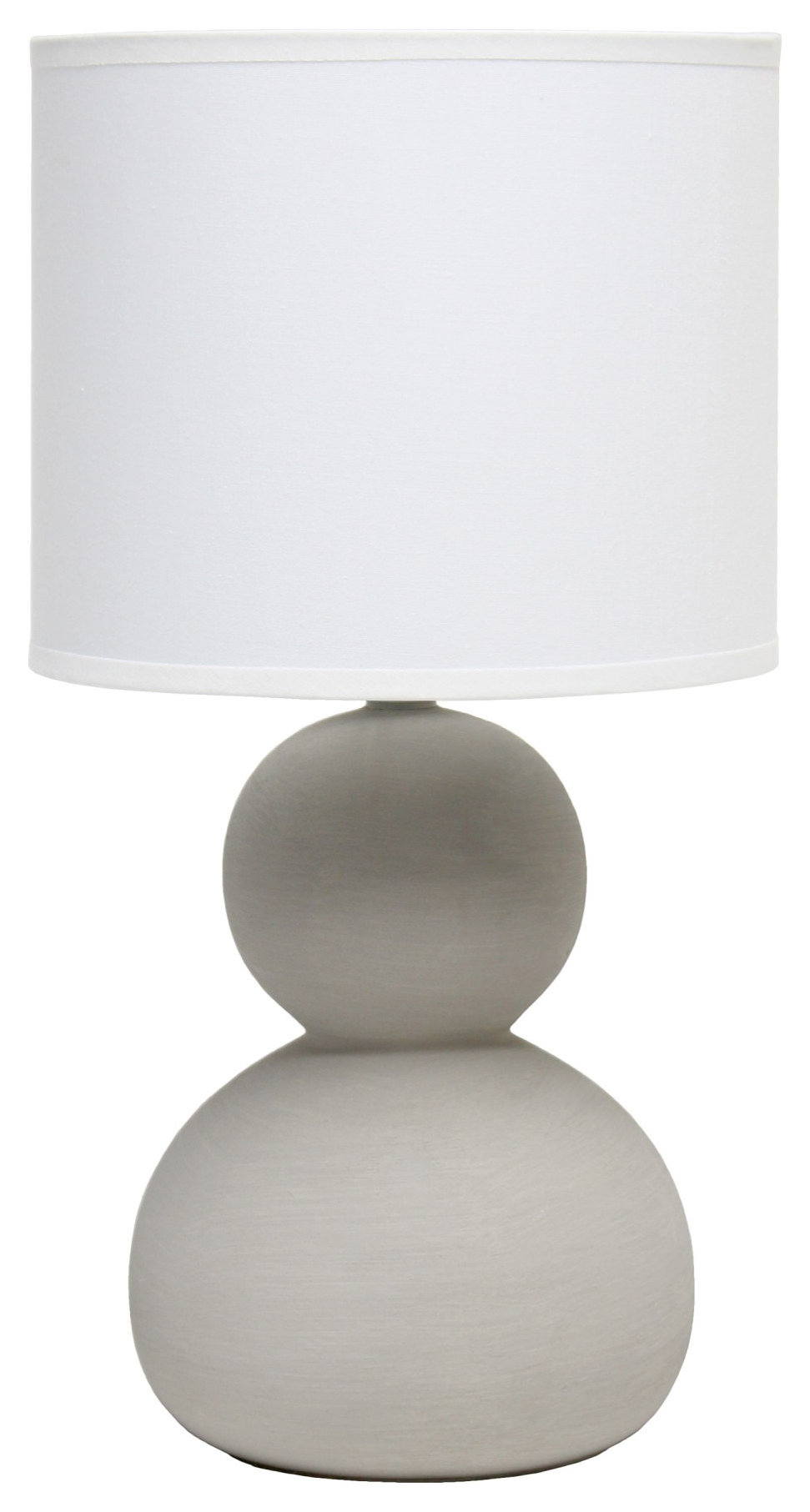 Simple Designs Stone Age Table Lamp, Taupe - Transitional - Table Lamps ...