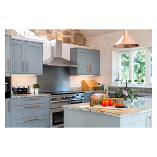 Grade II Listed Farmhouse Extension - Farmhouse - Kitchen - Devon - by ...