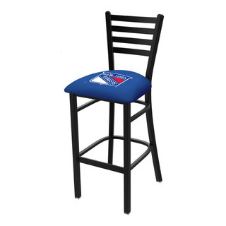 Holland L004 New York Rangers 25" Stationary Counter Stool - Black ...