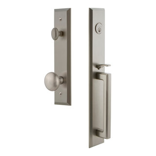 Fifth Avenue 1-Piece Handleset, D Grip and Fifth Avenue Knob, 2.375 ...