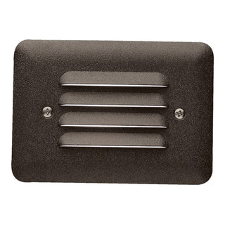 Textured Architectural Bronze Step 1-Light 12V - Transitional - Stair ...