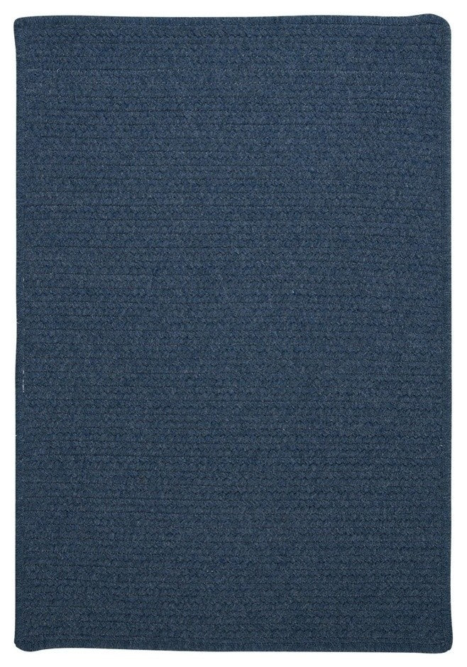 Westminster Rug, Federal Blue, 3'x5', 3'x5' - Contemporary - Area Rugs ...