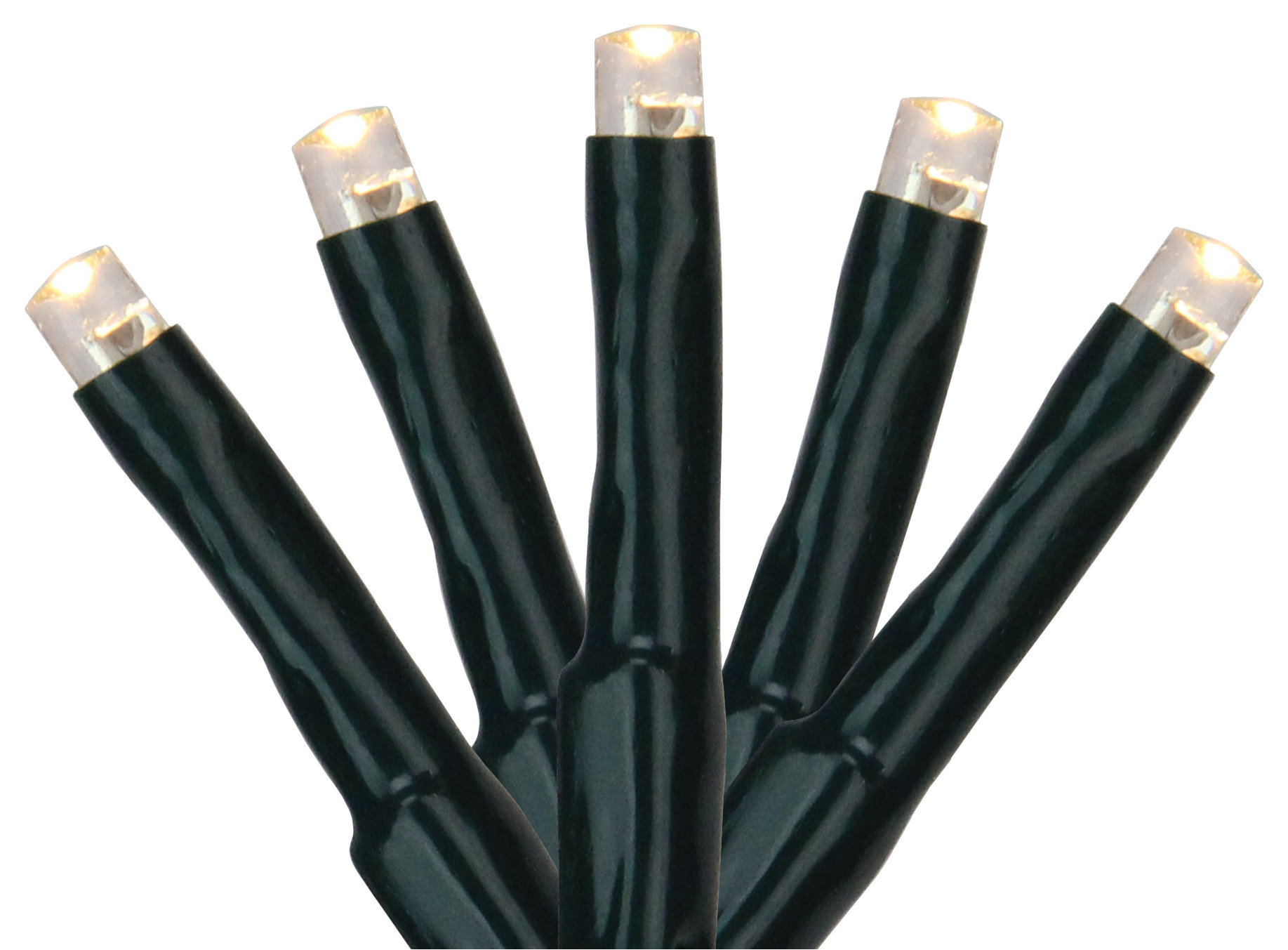 200 Warm White Multi-Function LED M5 Mini Christmas Lights - 20.5 ft ...