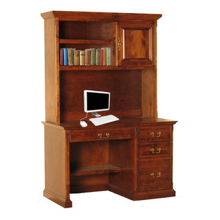 Traditional Hutch, 48w Hutch - Traditional - Desks And Hutches - by Oak ...