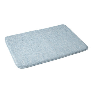 Holli Zollinger Linen Acid Wash Memory Foam Bath Mat, 34"x21 ...