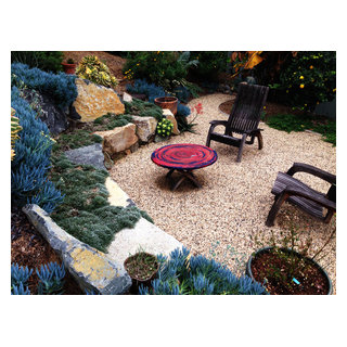 Boulder Seating - Rustic - Garden - San Diego - by Revolution Landscape ...