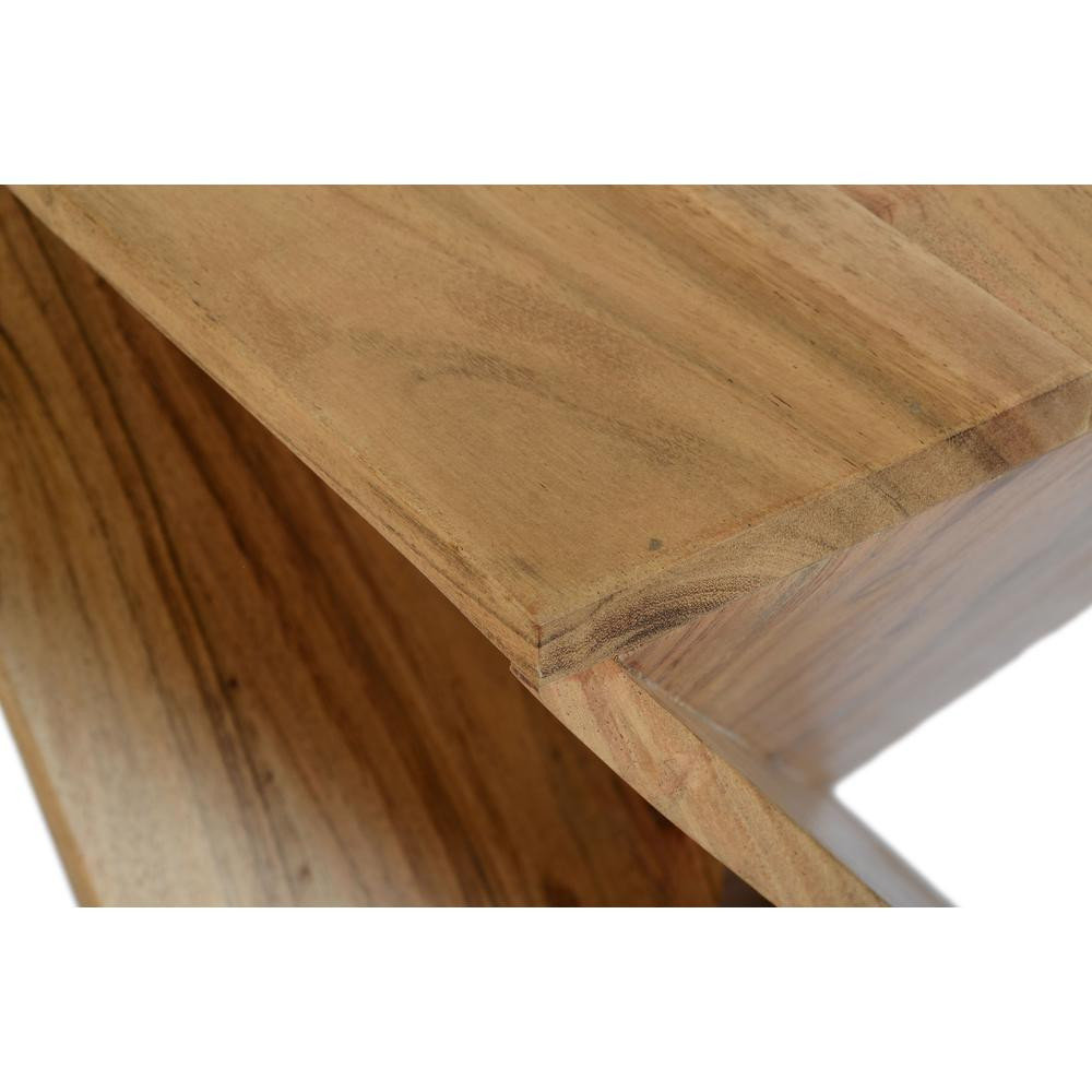 Global Archive Jasper Table - Natural, Natural - Rustic - Coffee And ...