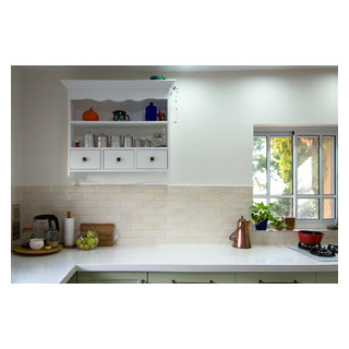 Green Kitchen - Mediterranean - Kitchen - Tel Aviv - by Medzini Designs ...