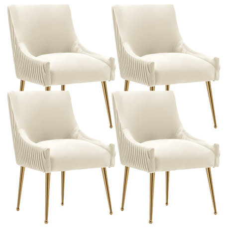 The 15 Best Beige Metal Dining Room Chairs | Houzz