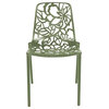 LeisureMod Modern Devon Aluminum Chair, Set of 4 - Contemporary ...