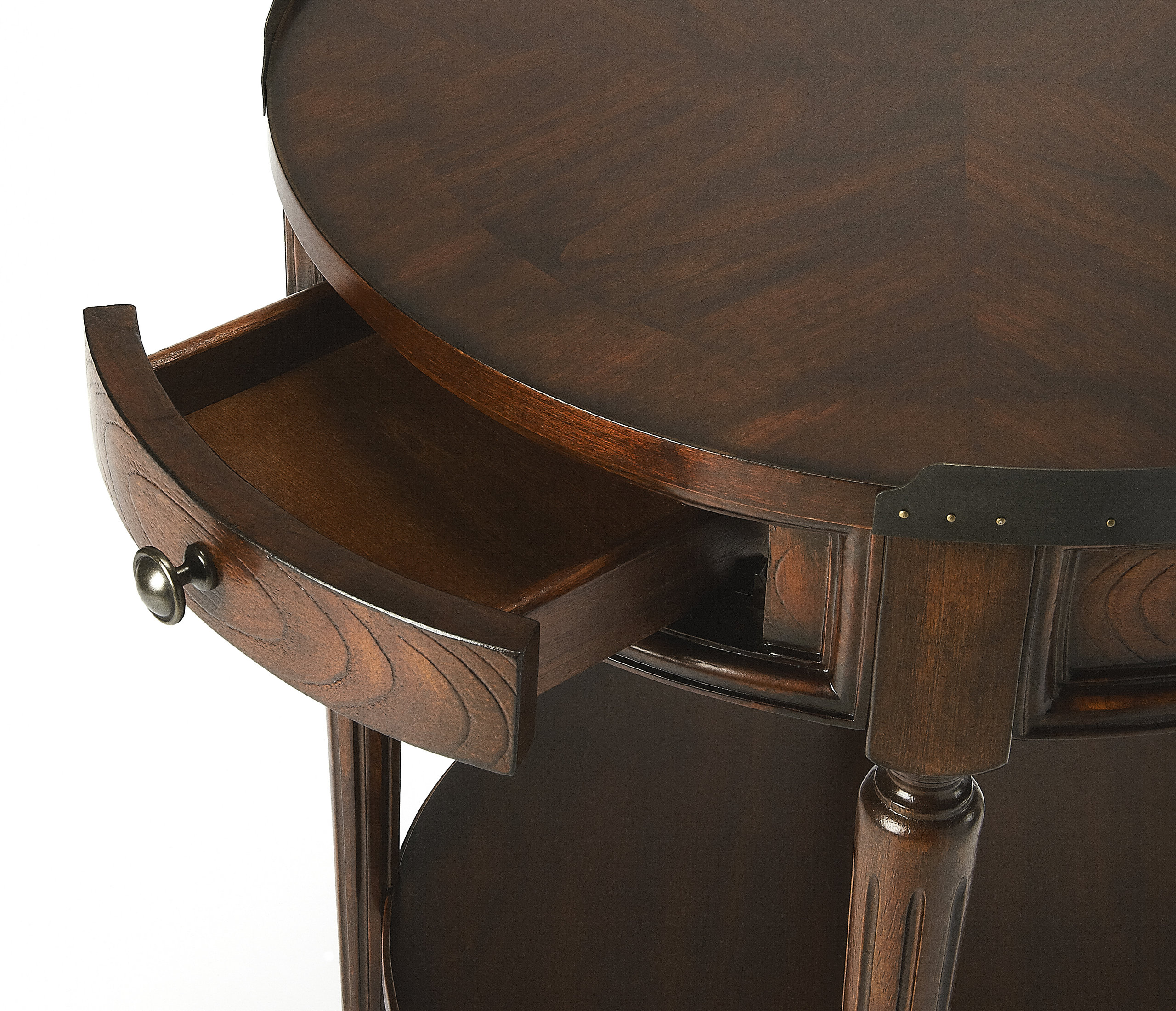 Sampson Cherry Accent Table, 2311024 - Traditional - Side Tables And End Tables - by HedgeApple ...