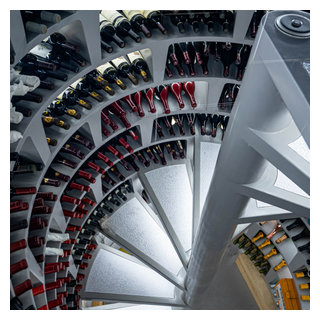 The Ultimate Spiral Wine Cellar - Modern - Wine Cellar - Miami - by ...