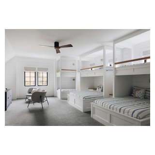 Girls' Bunk Room - Farmhouse - Kids - Grand Rapids - by Beth Howley ...