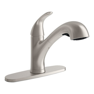 PROFLO PFXC6517 1.5 GPM 1 Hole Pull Out Kitchen Faucet - Contemporary ...