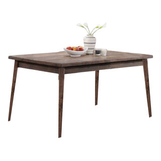Rectangular Dining Table, Brown - Midcentury - Dining Tables - by ...