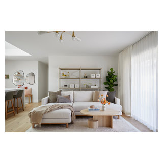 Tonal Single Family Home - Scandinavian - Living Room - San Francisco ...