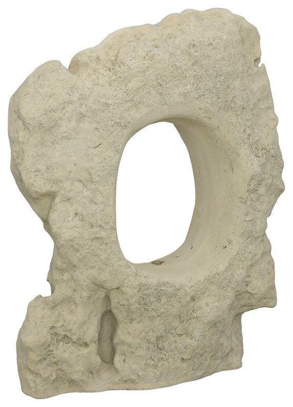 Colossal Cast Stone Sculpture, Single Hole, Wide, Roman Stone, 66x25x88 ...