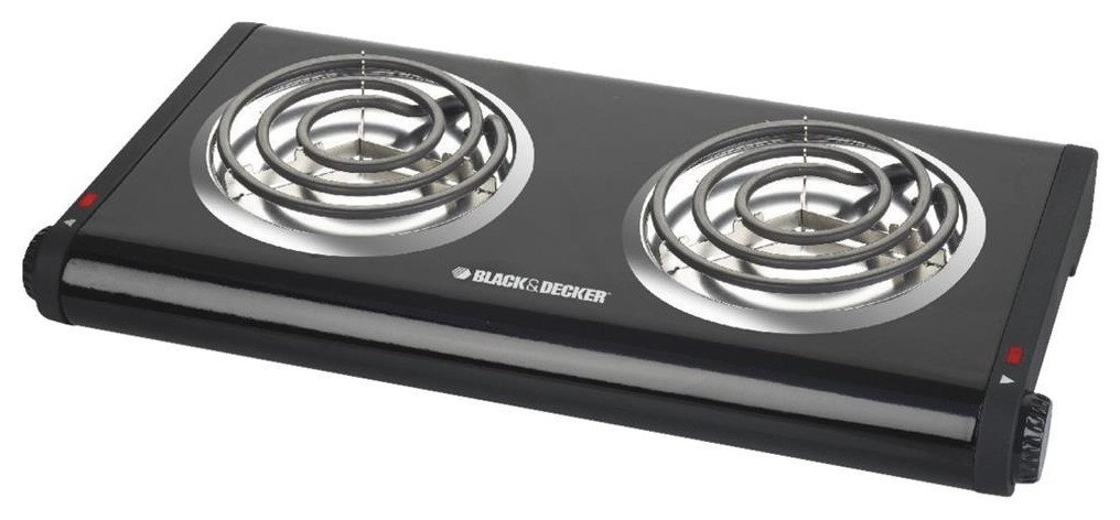 Spectrum Brands/Black & Decker 2-Burner Buffet Range DB1002B ...
