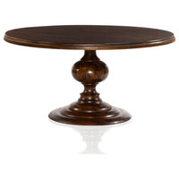 Magnolia Round Dining Table, 60" - Traditional - Dining Tables - by ...