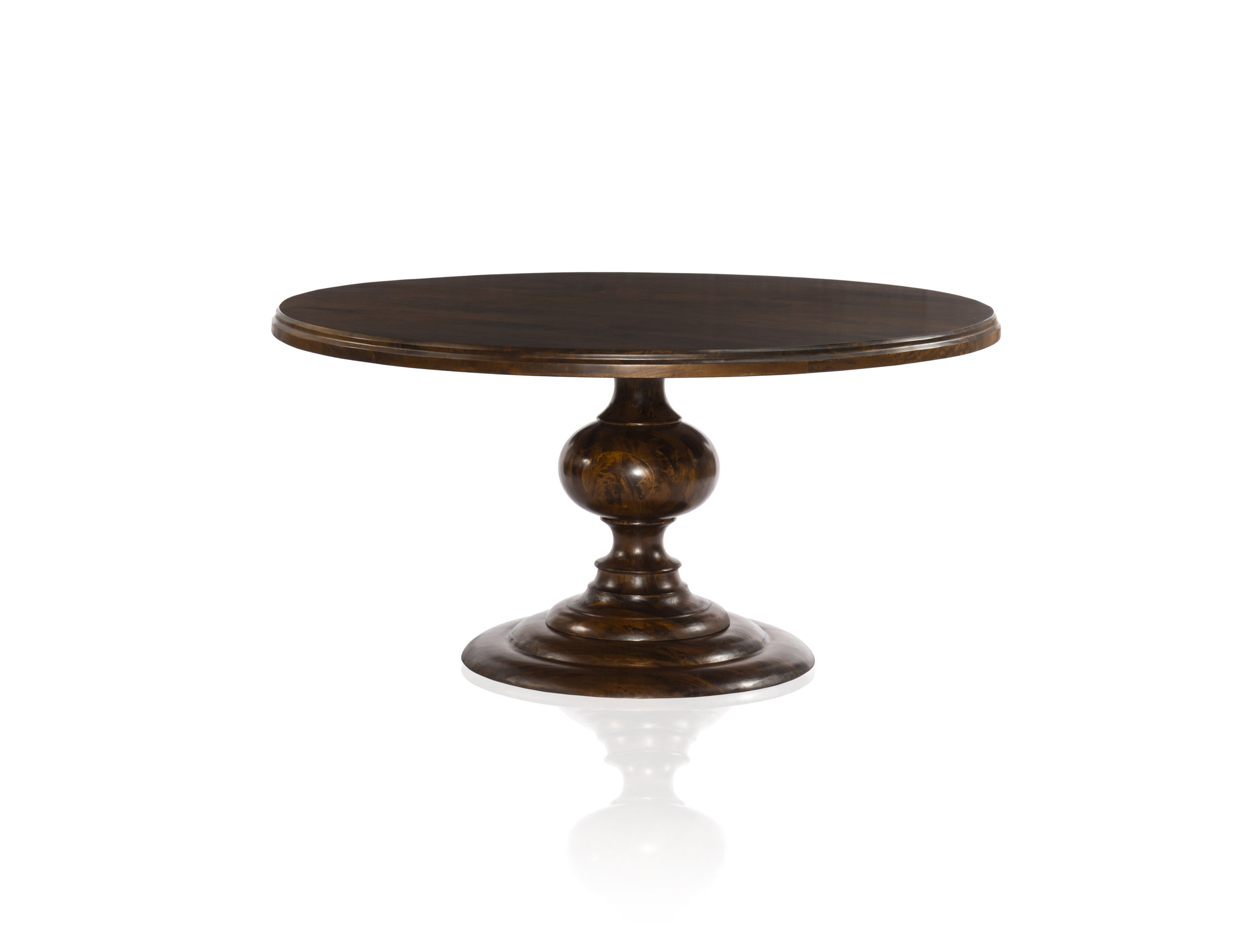 Magnolia Round Dining Table, 60" - Traditional - Dining Tables - by ...
