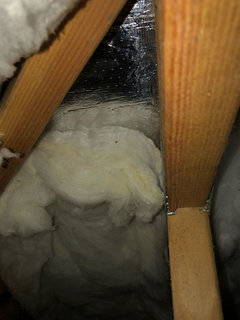 attic insulation different colors